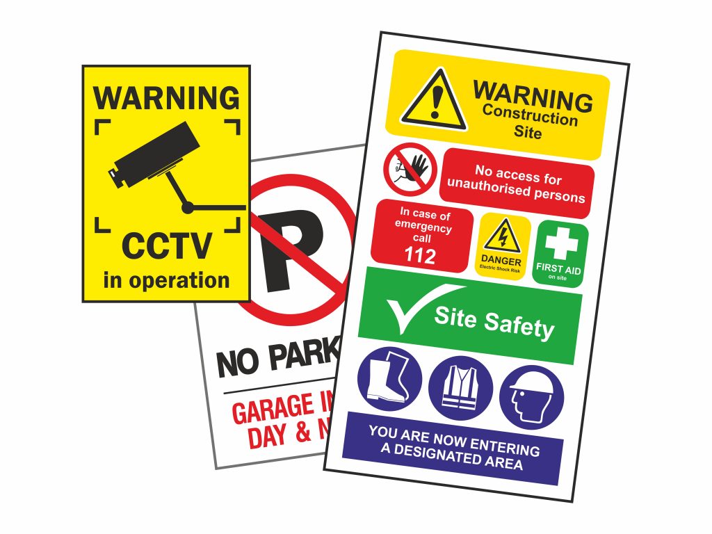 Safety Signs - Gozo Creations Catalogue
